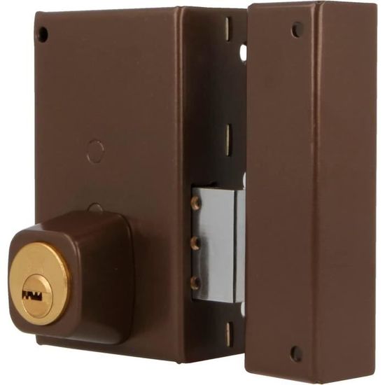 Verrou De Sécurité Avec Levier De Fermeture Et Languette Pour Portes En ...