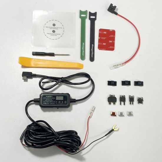 Kit De Câbles Usb-C Pour Caméra Embarquée Avec Écran Led, 12 V-32 V À 5 ...