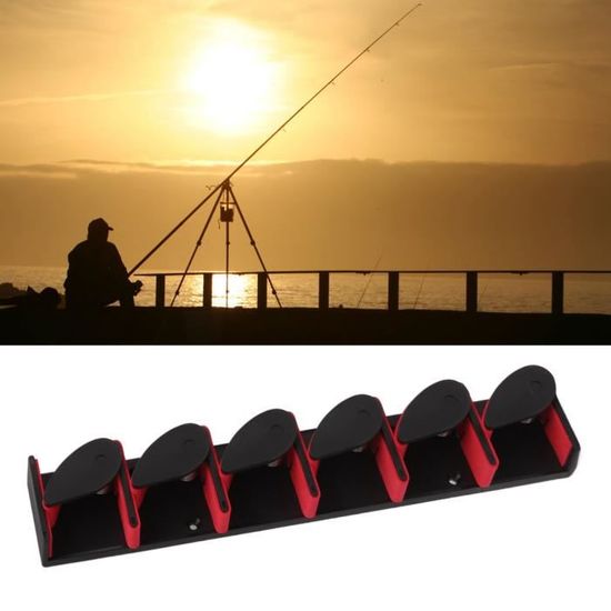 Support mural pour canne à pêche - VGEBY - DUO - Réglable - Nylon ...