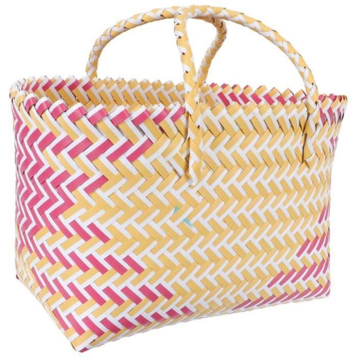PANIER - SAC DE PLAGE 1pc sac à main pratique durable pour Shopping ...