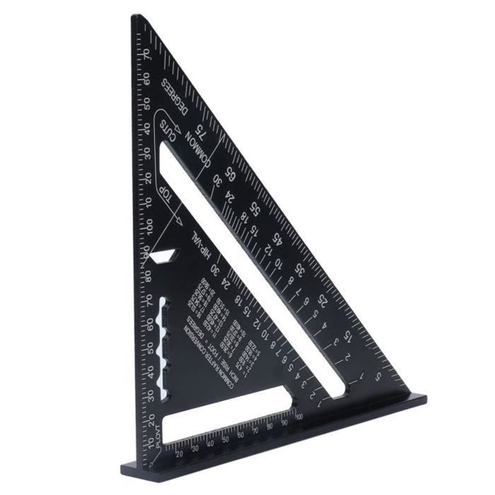 EQUERRE - COMPAS - REGLE - RAPPORTEUR - TRUSQUIN Règle triangulaire ...