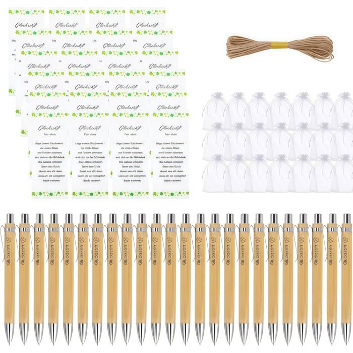 Pmueuff Stylos à Bille Inspirants, Lot de 24 Stylo à Bille ...