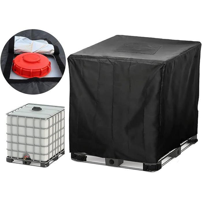 Housse de protection pour réservoir IBC 1000L, usage extérieur couleur ...