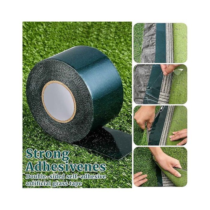 Rouleaux de 5 mètres de ruban adhésif double face pour gazon artificiel ...