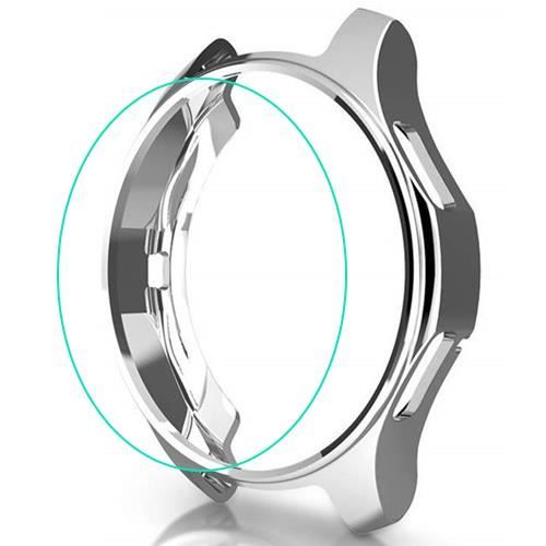 Galaxy watch 46mm - Argent - Coque de protection plaquée pour Samsung ...