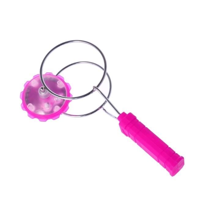 Gyro Toy - Astrojax - Violet - LED - Lumière colorée - Cadeau pour ...