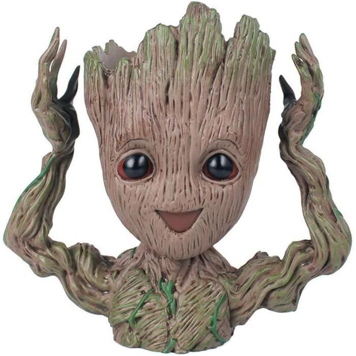 Baby Groot Pot De Fleurs-Stylos, Figurines En Forme De Pot De Fleurs ...