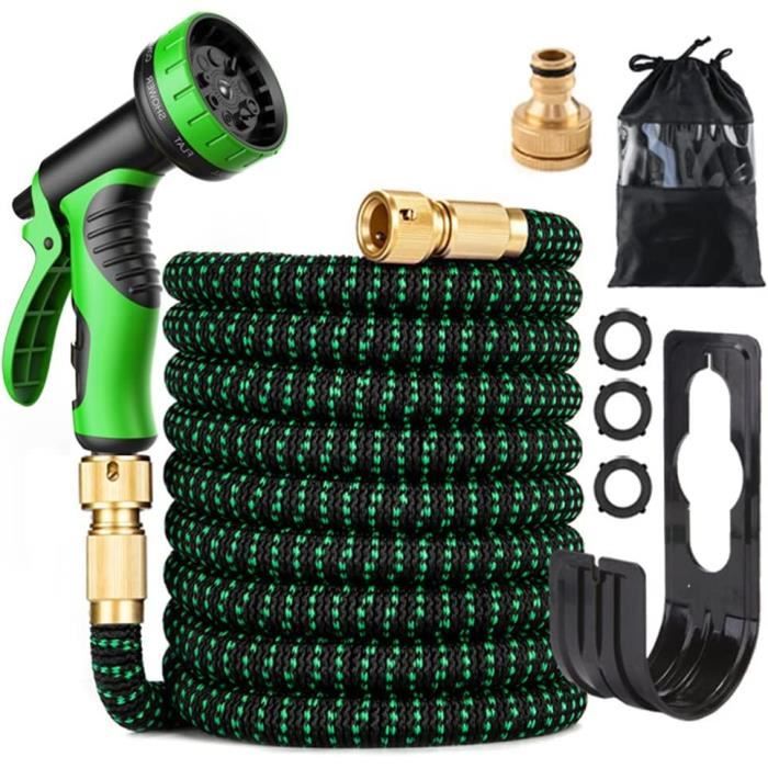 Tuyau De Jardin Extensible Tuyau De Jardin 15 M 50 Ft Connecteur En ...