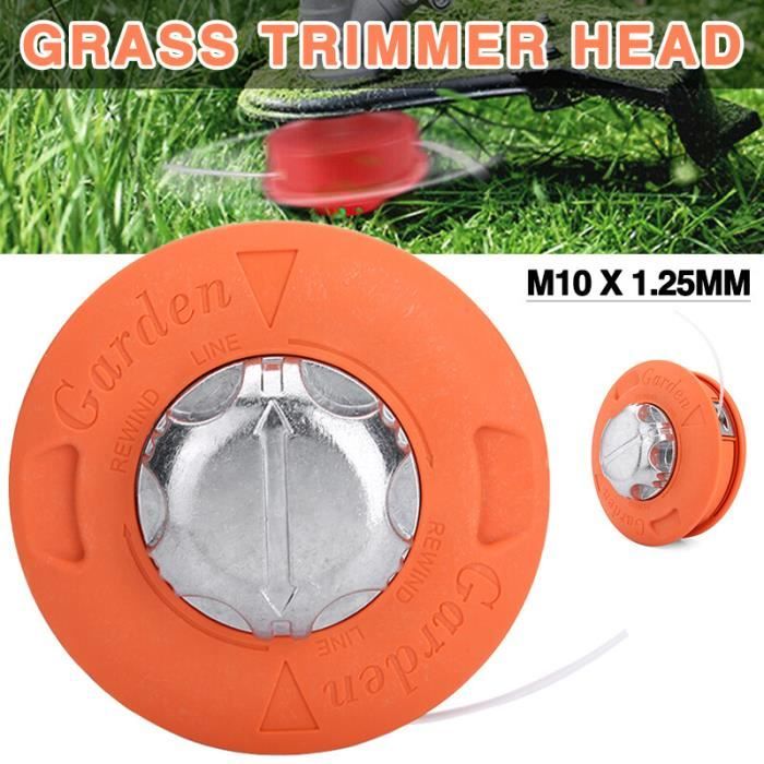 Tondeuse,Tête de tondeuse à gazon en plastique Durable, outils de coupe ...