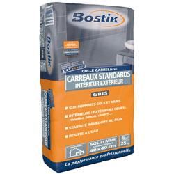 BOSTIK COLLE CARRELAGE CARREAUX STAND.25KG - Cdiscount Bricolage