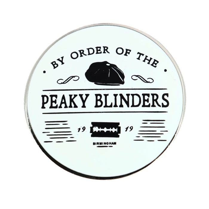 CLJ - Pin's - By Order Of The Peaky Blinders - Noir et blanc - Unisexe ...