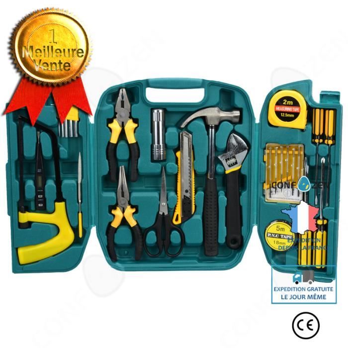 CONFO® Ensemble d'outils de matériel Ensemble d'outils d'entretien ...