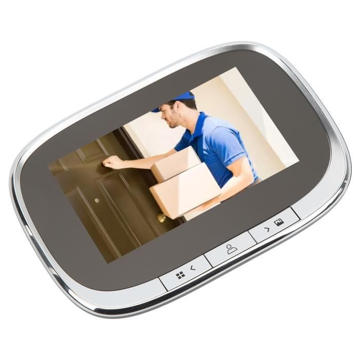 Judas de Porte Numérique DRFEIFY - Détection de Mouvement - Grand Angle ...