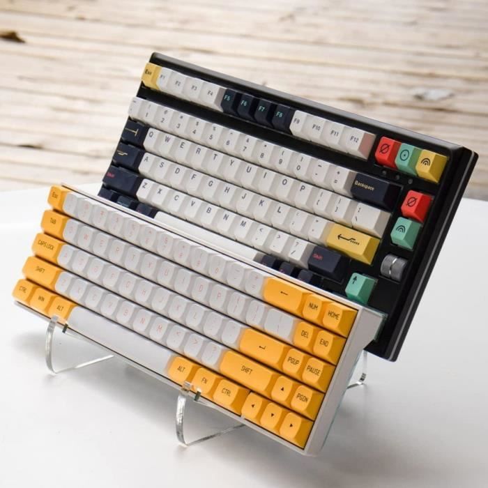 Support clavier acrylique - EJ.LIFE - Détachable - Antidérapant ...