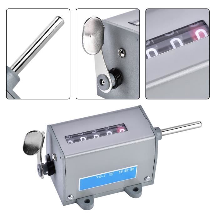 EJ.life 75-I 5 Digital Revolution Counter Rotary Revolution Counter ...