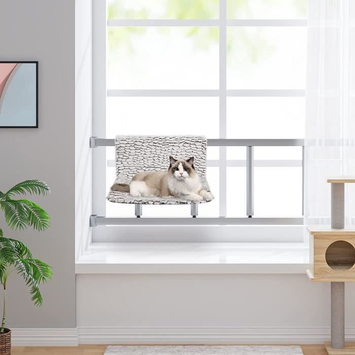 EUGAD Hamac pour Chat, Lit Chat avec Support Métallique, Perchoir Chat ...