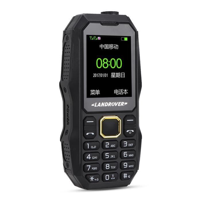 LES mini téléphone portable U002 extérieur double SIM longue veille ...