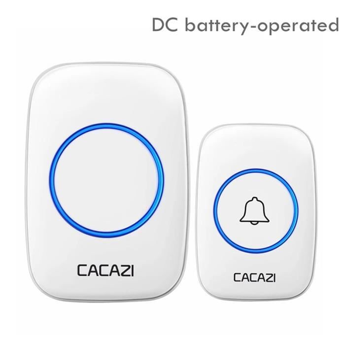 Sonnette Porte Sans Fil Sans Fil De 300 M De Plage 300 M 26 Carillons ...