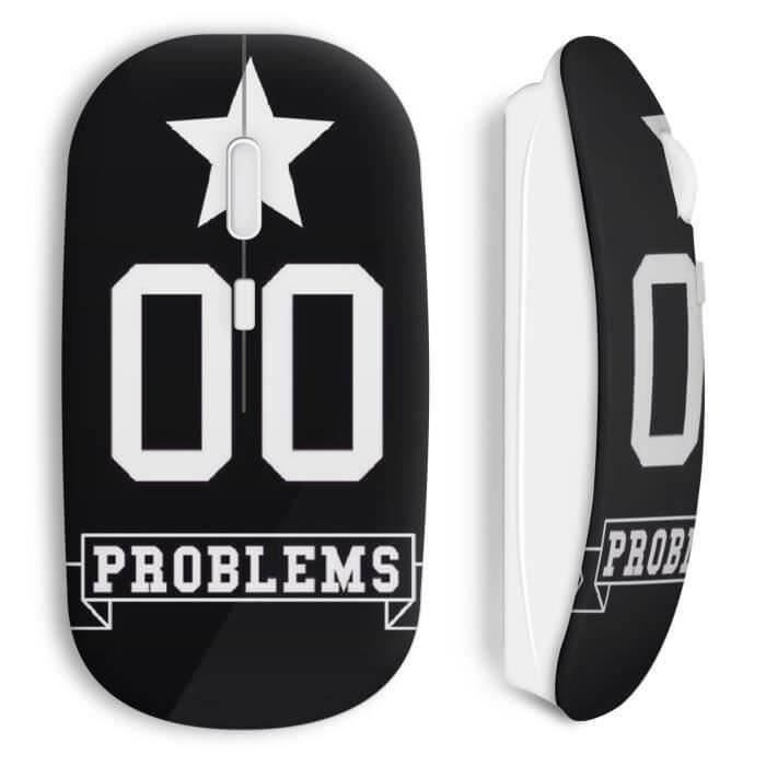 Souris sans fil - Zéro problèmes - Noir - Clé USB wifi incluse - Compatible Mac et PC ...