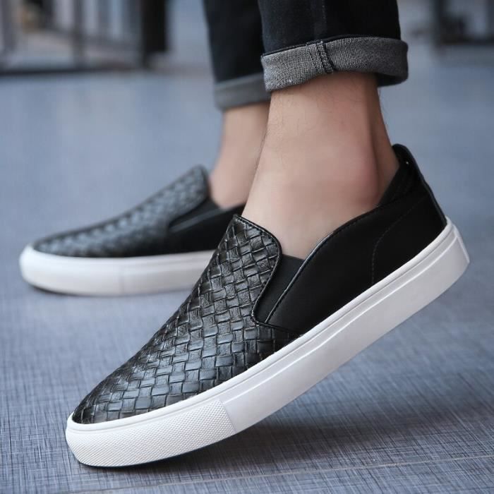 Hommes Oxfords tissus confortables chaussures décontractées pour hommes ...