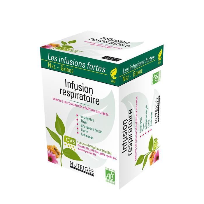 Nutrigée Infusion Respiratoire 30 sachets - Cdiscount Santé - Mieux vivre