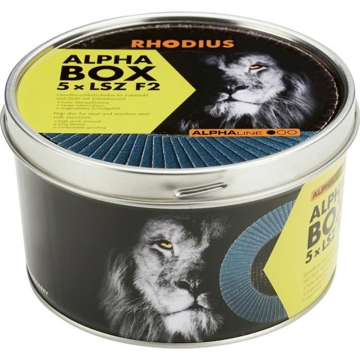 Disque segmenté - RHODIUS - 209312 LSZ F2 BOX - Diamètre 115 mm - Ø de ...