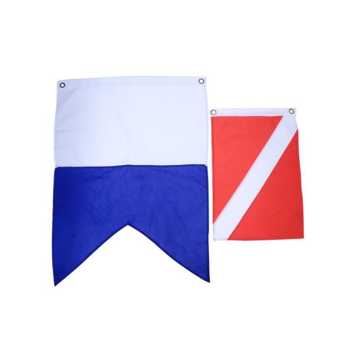 2 Pcs Drapeaux D'eau Légers Signaux Sous-marins Pratiques ...