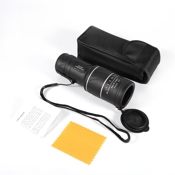 40 x 60 HD Mini télescope Pocket Focus Outdoor avec vision nocturne à ...