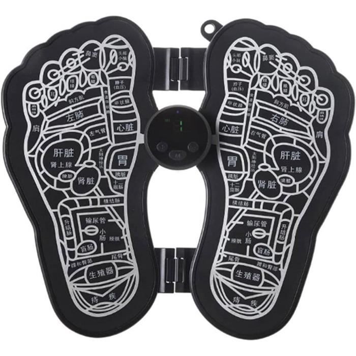 Ems Bioelectric Acupoints Massager Mat, Foot Acupoint Mat, Portable ...