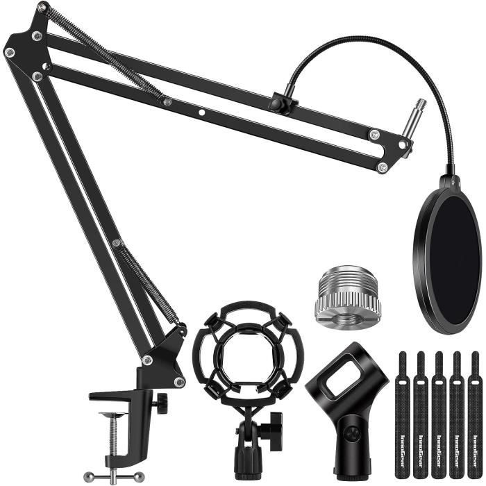 Bras Micro, Support Micro, Perche Micro Avec Pince Micro, Mic Shock ...