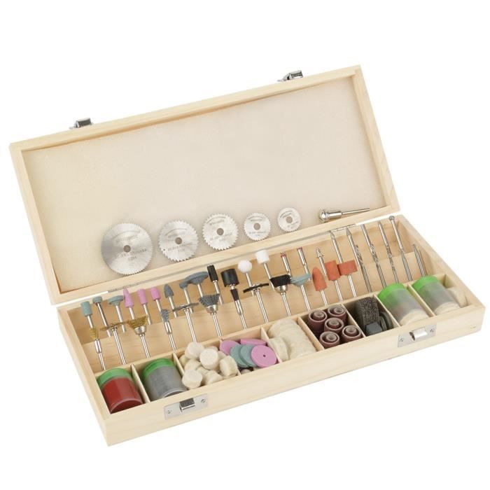 VBESTLIFE Accessoire d'outil rotatif Kit d'accessoires d'outils ...