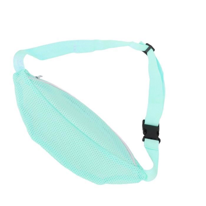 VGEBY Mesh Slant Fanny Packs Beach Mesh Fanny Pack Respirant ...