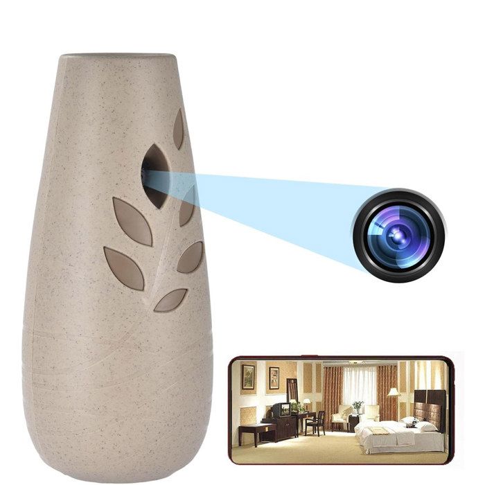 Diffuseur De Parfum Camera Espion Wifi Full HD 1080P Vision À Distance ...