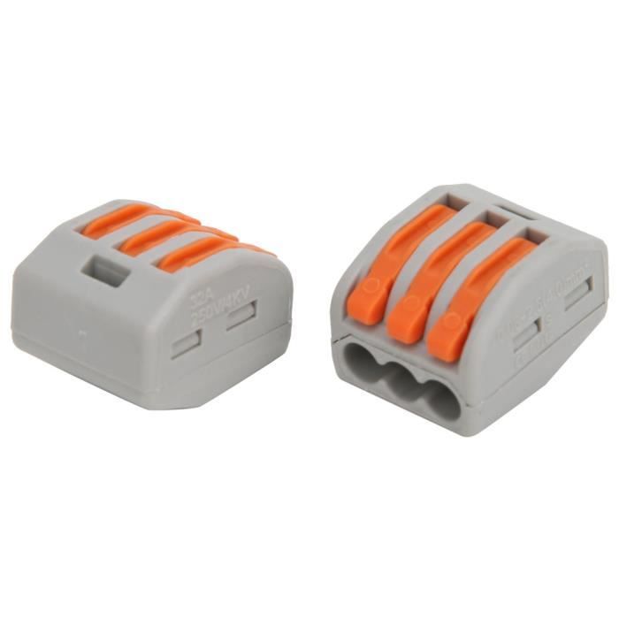 Zerone connecteur de câblage 15 Pcs PCT-213 Connecteur Bornier À ...
