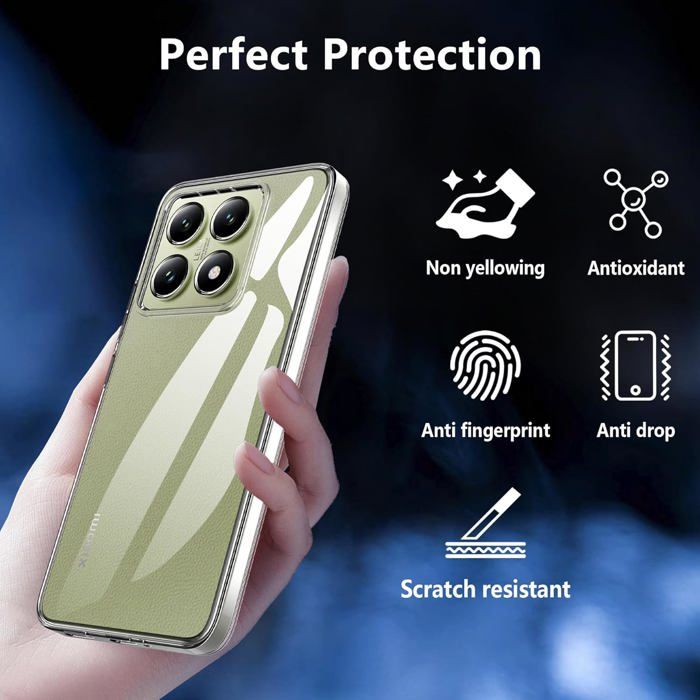 Coque pour Xiaomi 14T / 14T Pro - Housse Etui TPU Silicone Protection ...