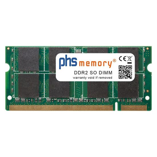 Memoire pc - portable Phs-memory - SP135659 - 2Go RAM memoire s'adapter ...
