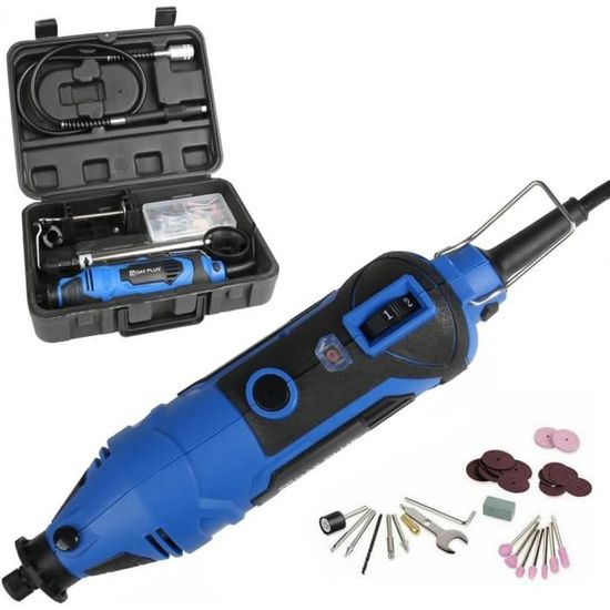Outils Rotatifs Multifonction 135W, Kit Outil Rotatif Électriques, 6 ...