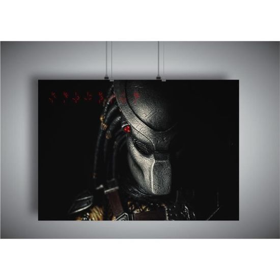 Poster PREDATOR FACE MASK 02 Wall - A3 (42x29,7cm) - Cdiscount Maison
