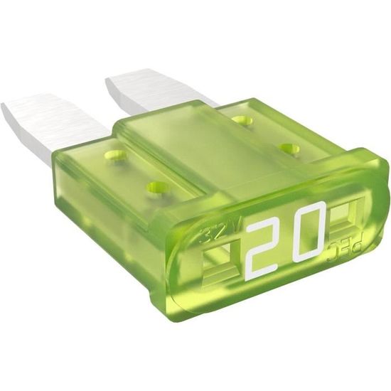 Micro 2 Fusibles À Lame Mikroto Ii 5A - 30A Fusible Enfichable D'Automobile Choix : 20A Ampère ...