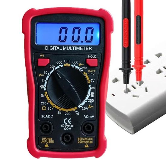 Multimètre Automobile, Testeur De Multimètre Numérique | Multimètre ...