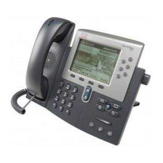 Téléphone IP Cisco Unified 7962 - Base - Écran LCD monochrome - Mains ...