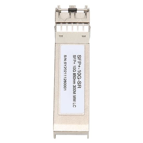 Fdit Module fibre optique Module 10G SFP + 10GBASE SR 850nm 300 mètres prise en charge DDM ...