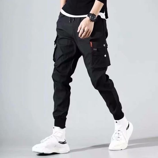 Pantalon sarouel style Hip Hop coréen pour homme - 602[C540039] - Blanc ...