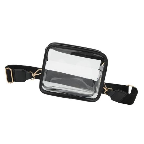 Zerone sac transparent Sac à bandoulière transparent en PVC avec ...