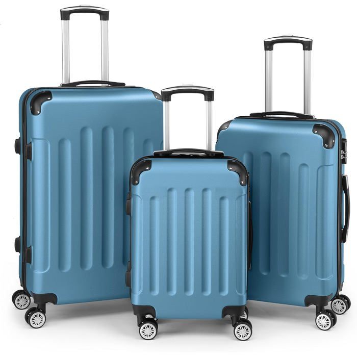 ALIGHTUP - Set Valise 3 Pièces | ABS | Valise à roulettes | Lot de ...