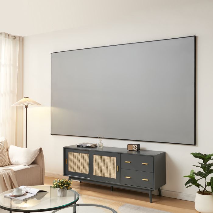 Écran de projection mural Väkhoga 120 pouces Full HD 4K 8K HDR gris ...