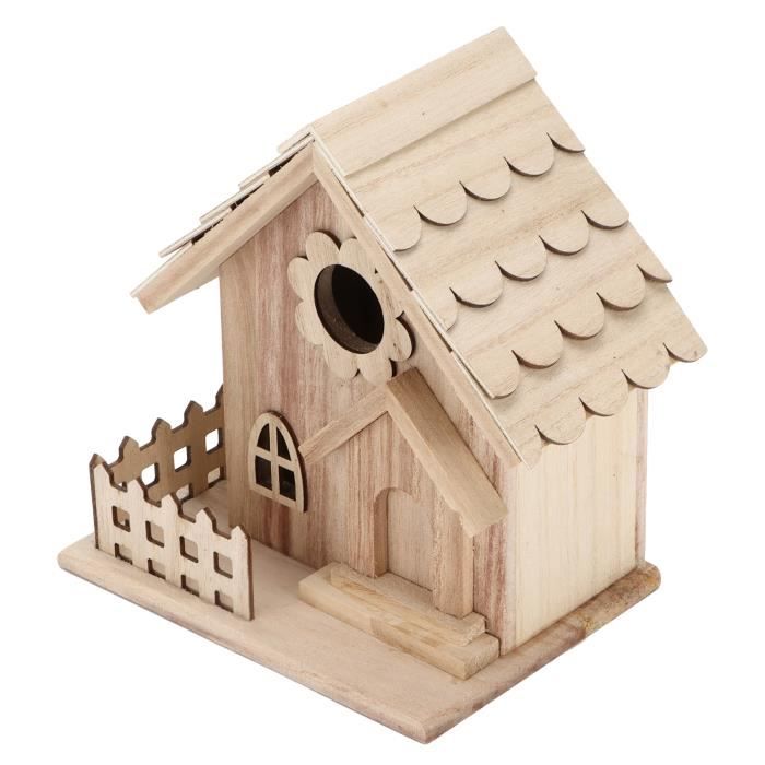 Zerodis Wooden Bird Breeding Box, Outdoor Birdhouse Strong and Durable ...