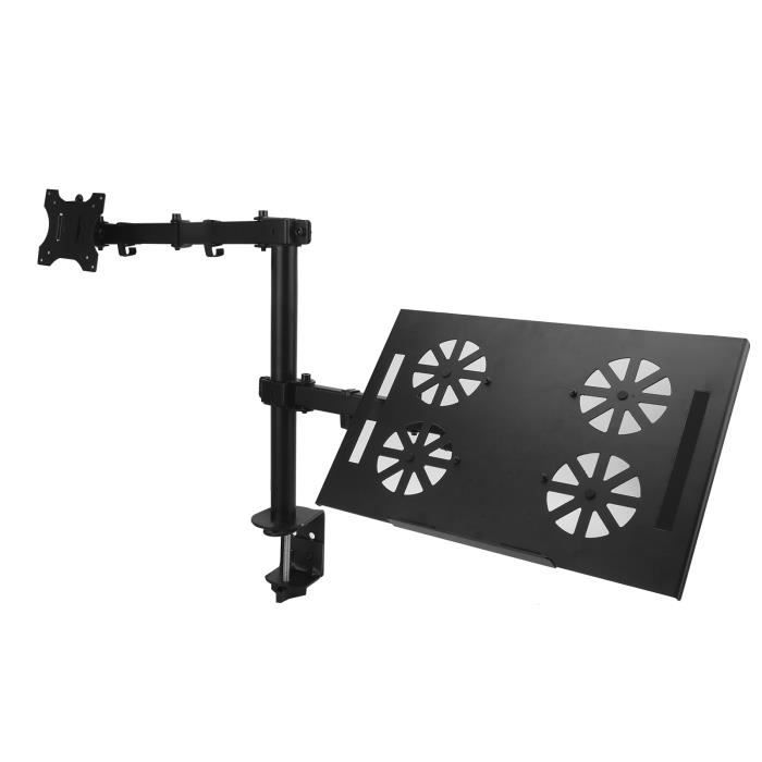 Support 2 écrans, Double Support Ecran PC pour VESA 13-32 pouces ...
