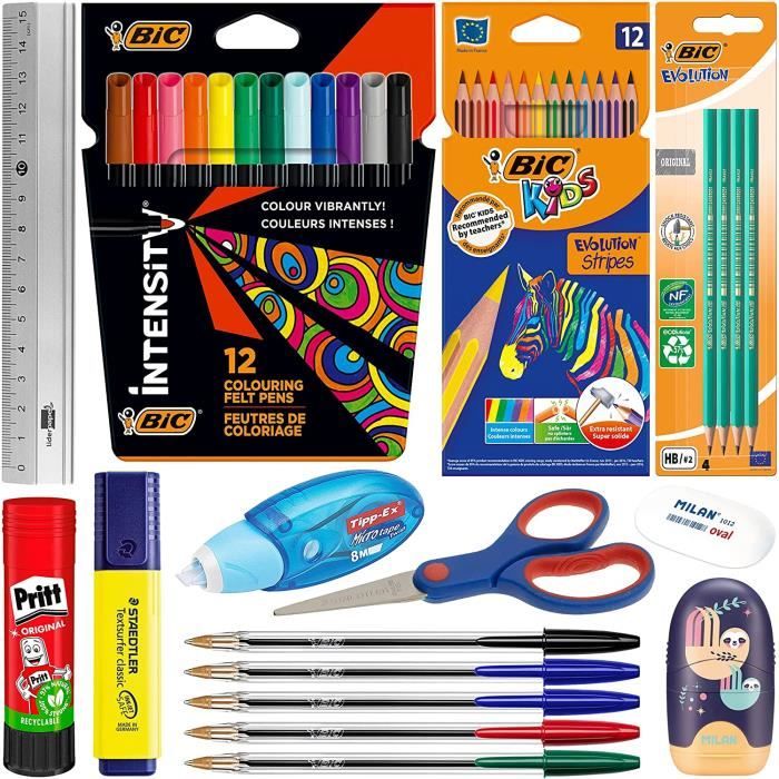 Trousse-Fourre Tout Triple du Spacieuses Sections Intérieures avec ...