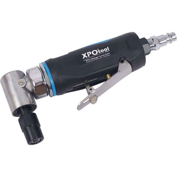Xpotool Meuleuse Droite Coudée 90° Ponceuse Pneumatique 20.000 Tr.-Min Rectifieuse ...